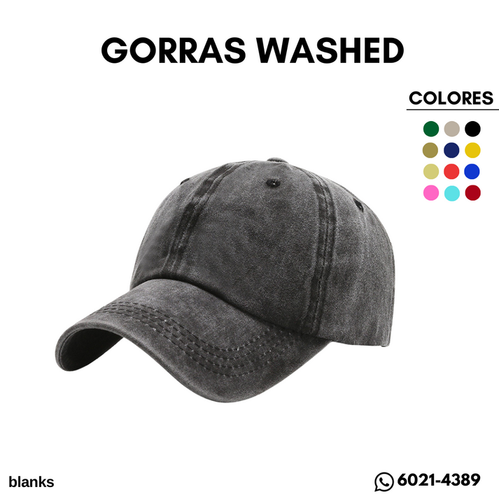 GORRAS WASHED – BLANKS CLOTHING